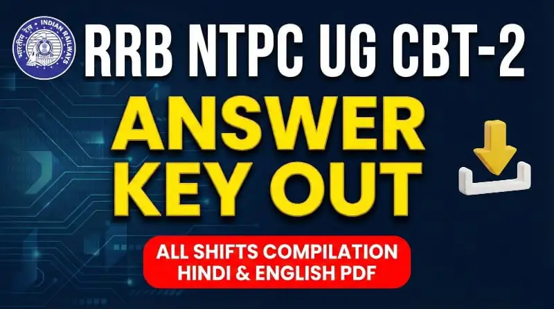 RRB NTPC UG CBT-02 Answer Key Compilation 2025 Hindi PDF